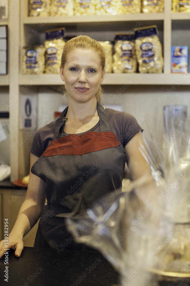 Shopkeeper, portrait Stock Photo | Adobe Stock