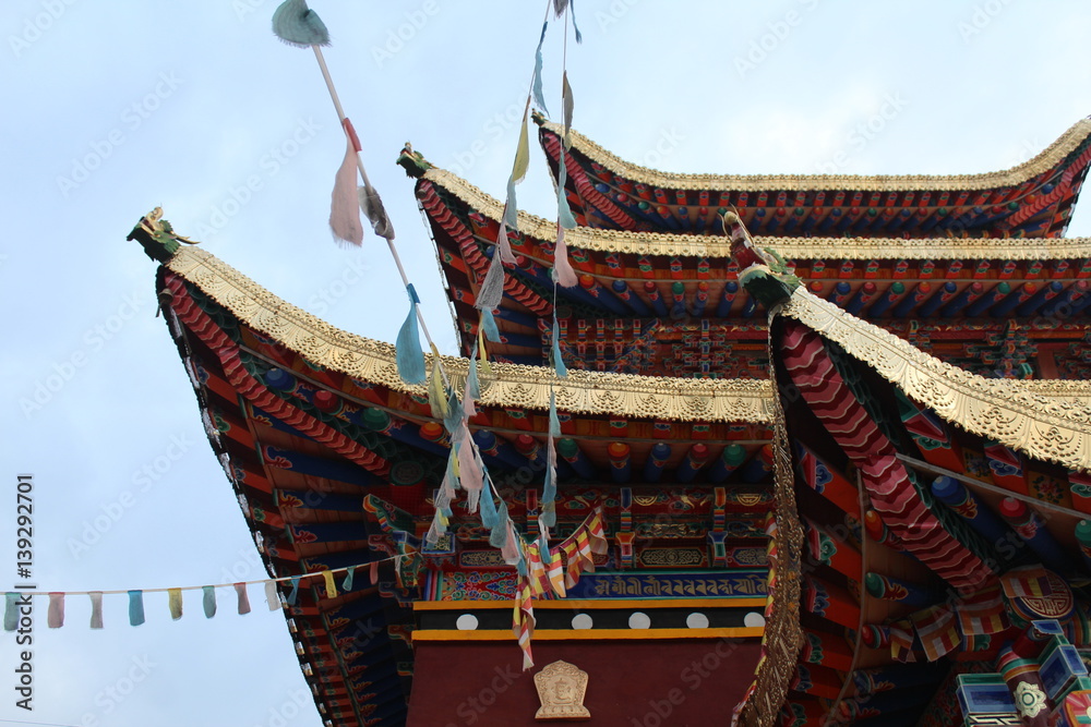 Amdo Tibet Tibetan Temple Monastery Buddhist Buddhism Buddha Prayer ...