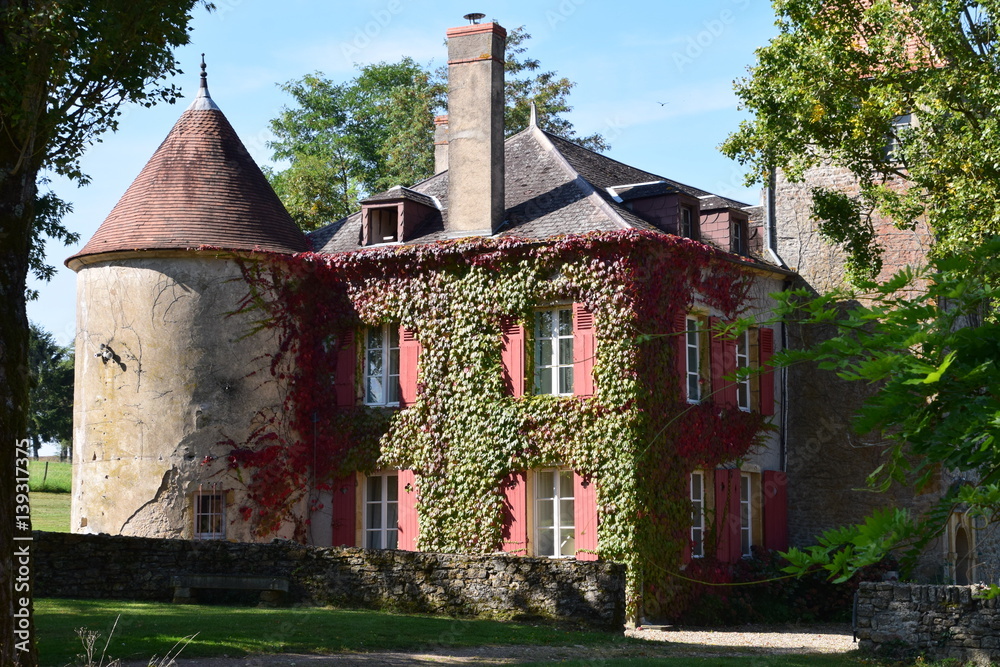 Manoir de Valotte Stock Photo | Adobe Stock