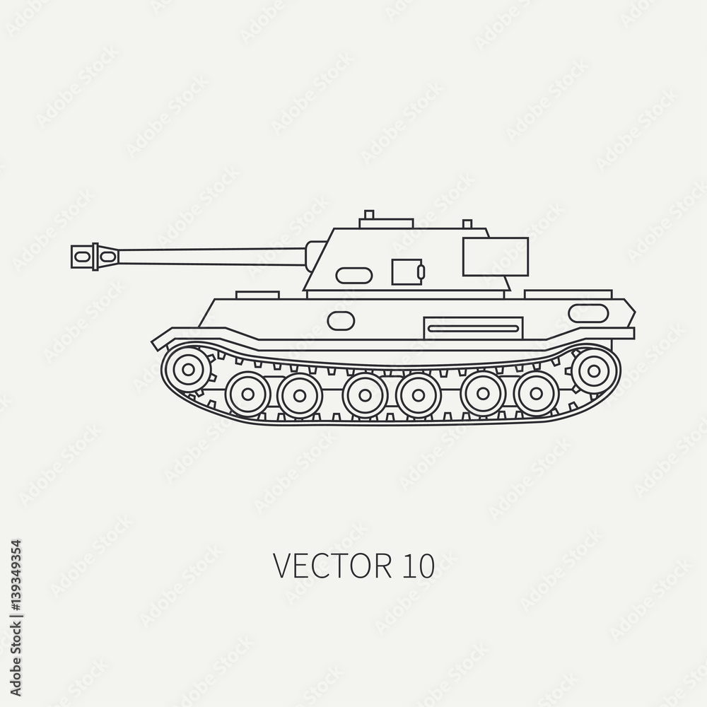 Simple Tank Sketch