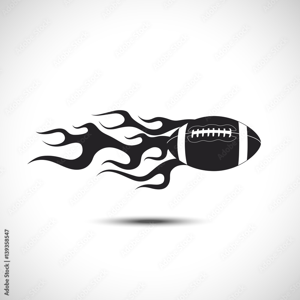 Fireball Vector Black And White
