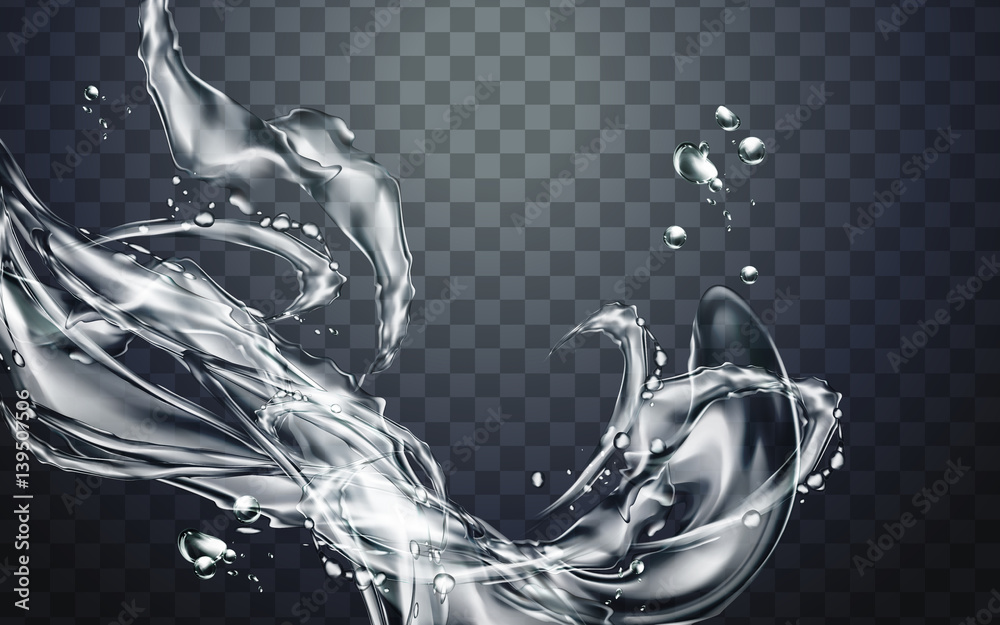water flow effect Stock Vector | Adobe Stock