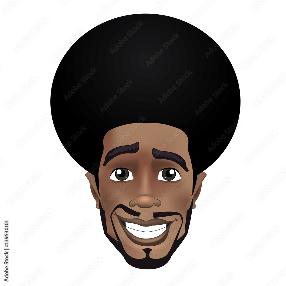 Happy Black Guy Face