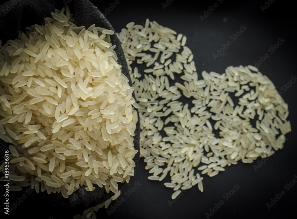 rice, raw rice Stock Photo | Adobe Stock