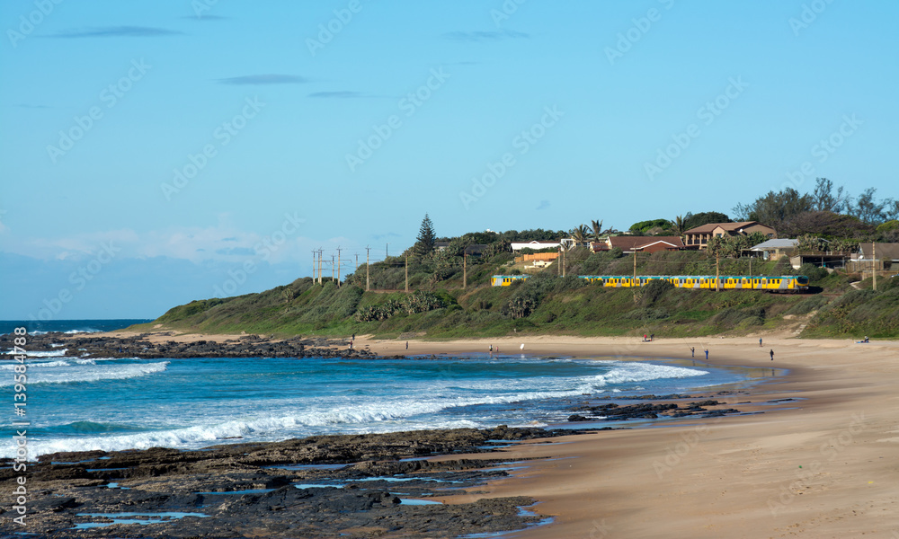 Umkomaas Beach on the KwaZulu Natal South Coast. Stock Photo | Adobe Stock