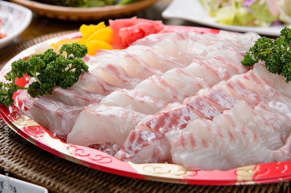 Flounder Sashimi