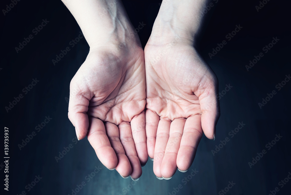 Two Open Hands