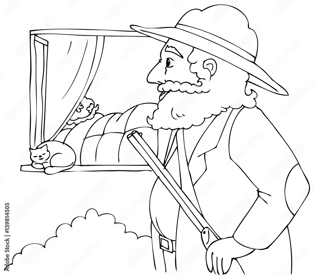 Hunter Coloring Pages