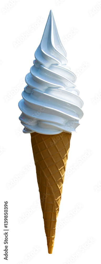 cornet de glace vanille Photos | Adobe Stock