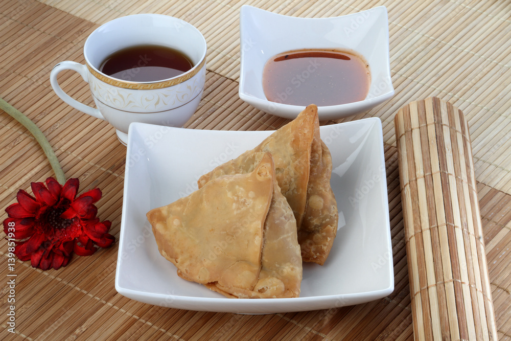 Tea With Samosa