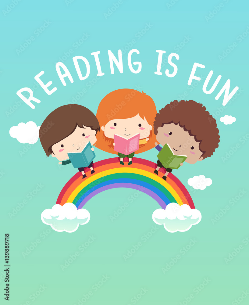Reading Is Fun Clip Art