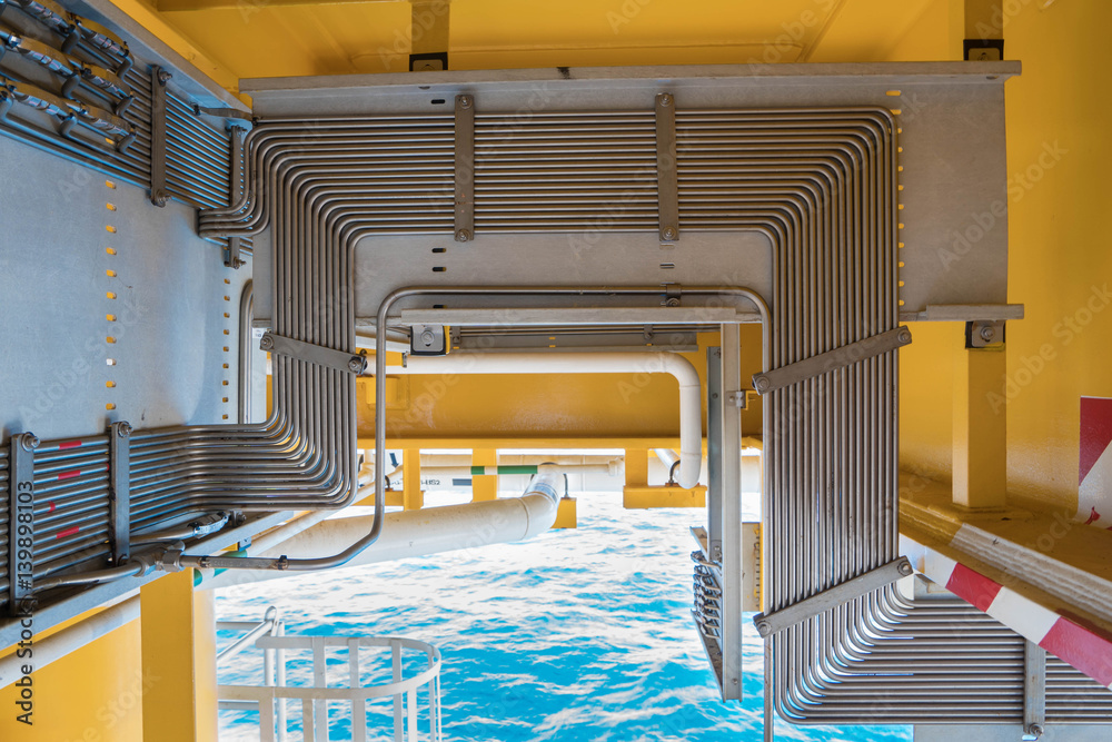 Hydraulic tubing of down hole safety valve, wing valve and master valve ...