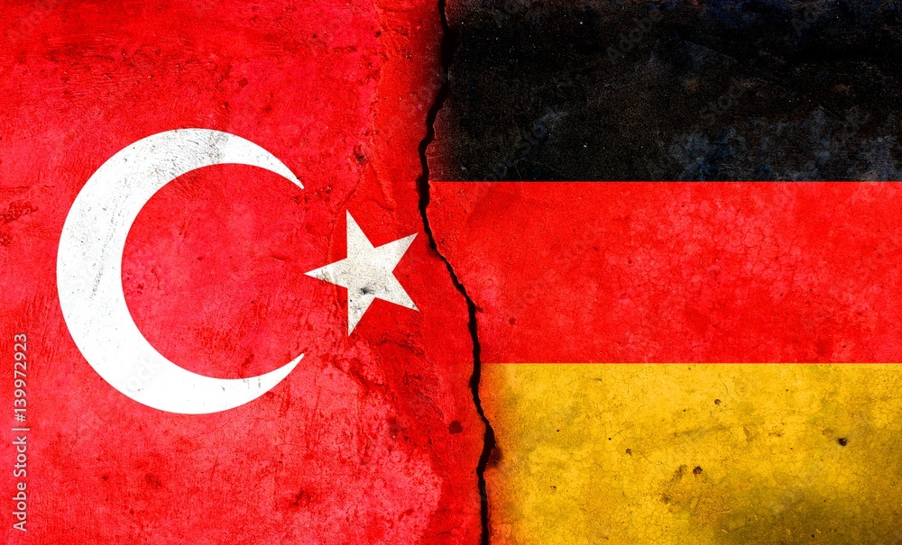 Conflict. Germany vs Turkey Stock-Foto | Adobe Stock