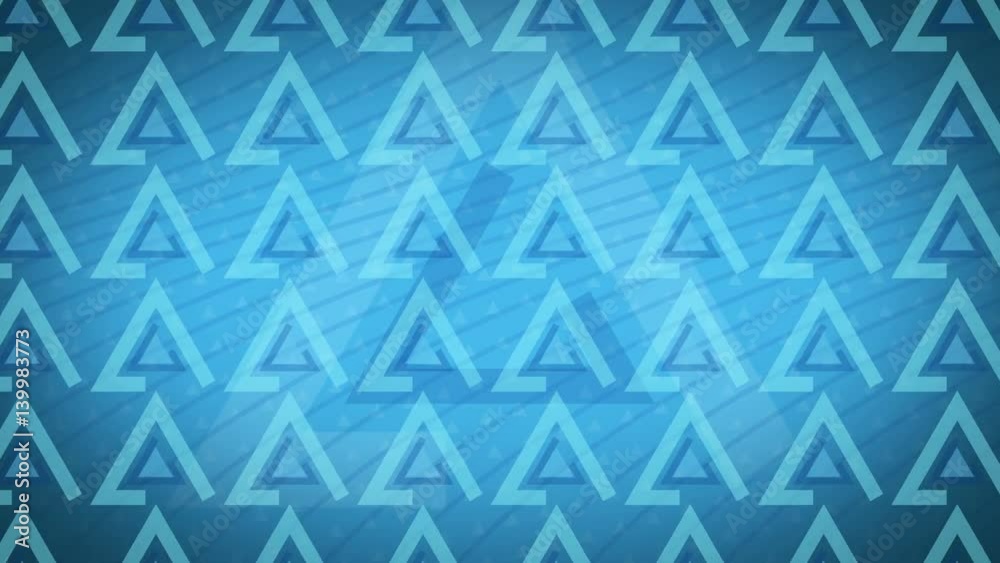 Blue triangles Abstract Background Animation loop for your logo or text ...