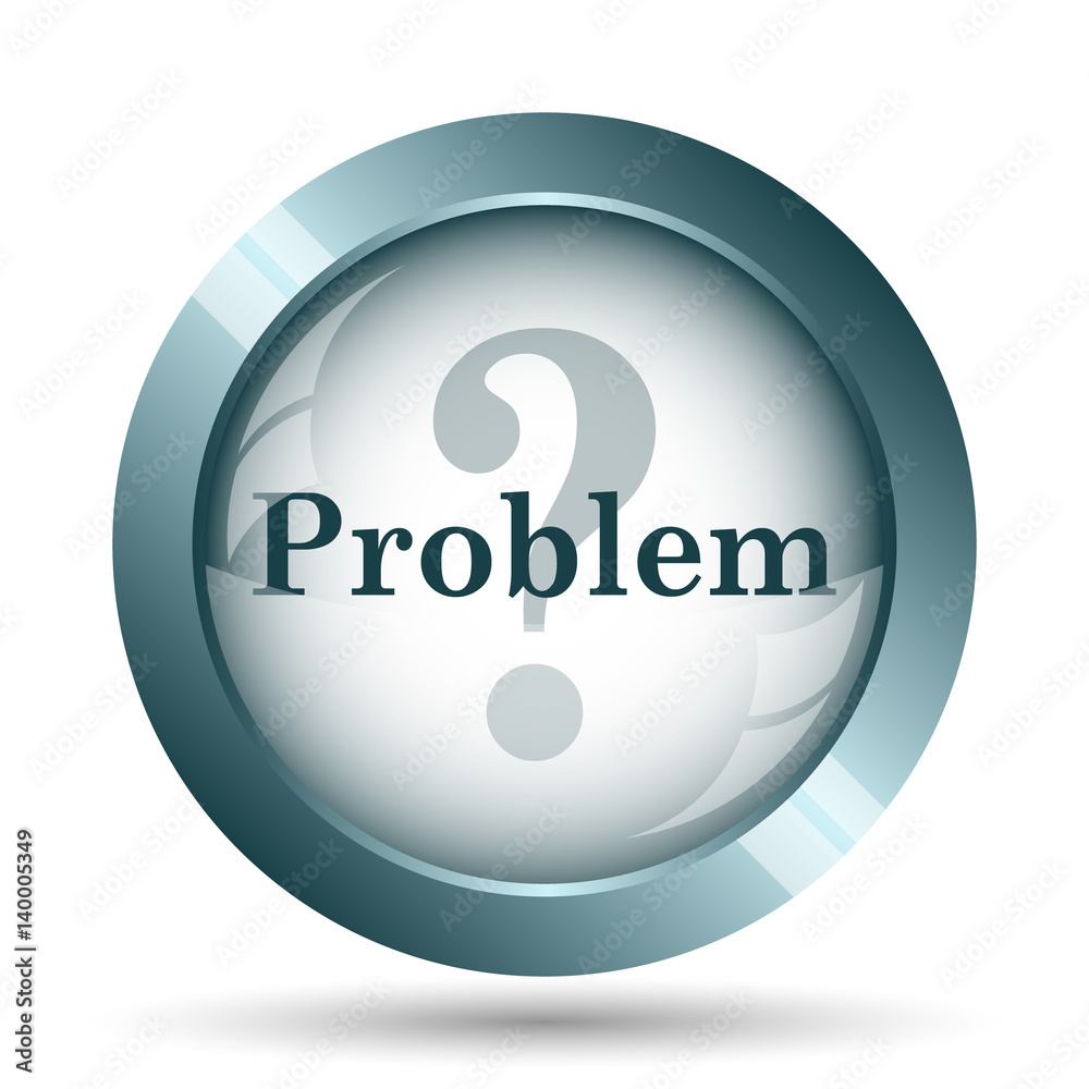 Problem icon Stock-Illustration | Adobe Stock