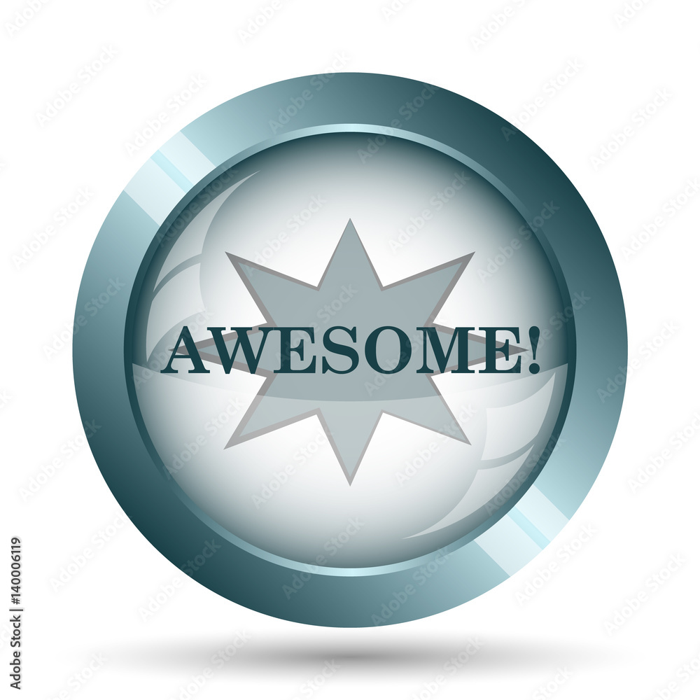 Awesome icon Stock Illustration | Adobe Stock