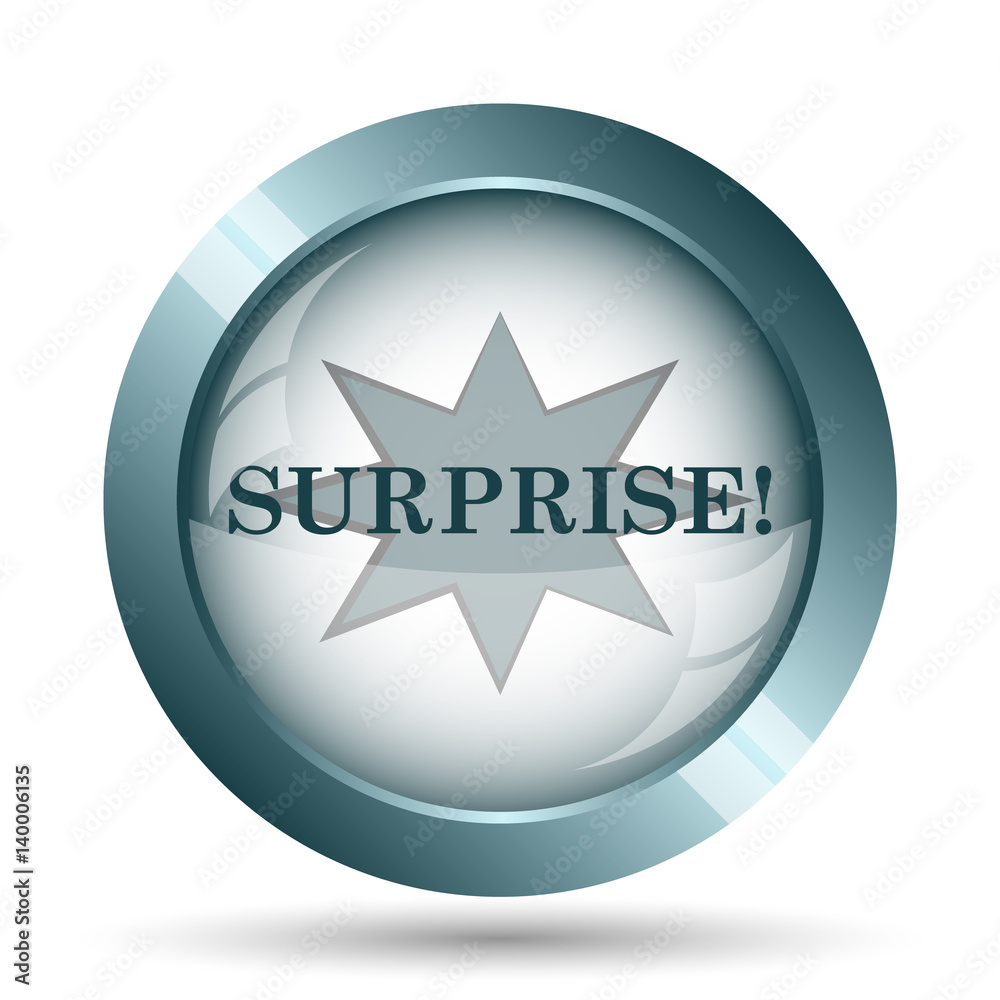 Surprise icon Stock Illustration | Adobe Stock
