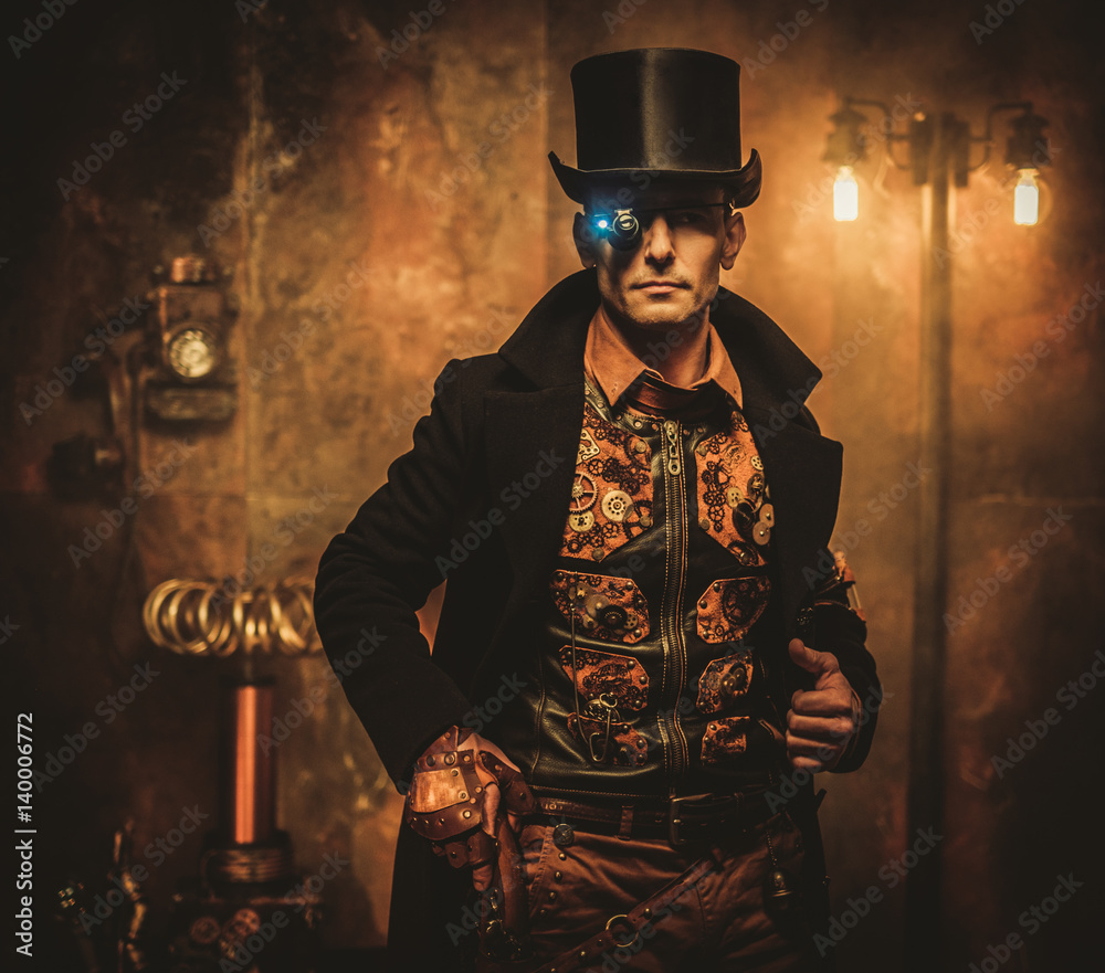 Steampunk Gentleman Gun