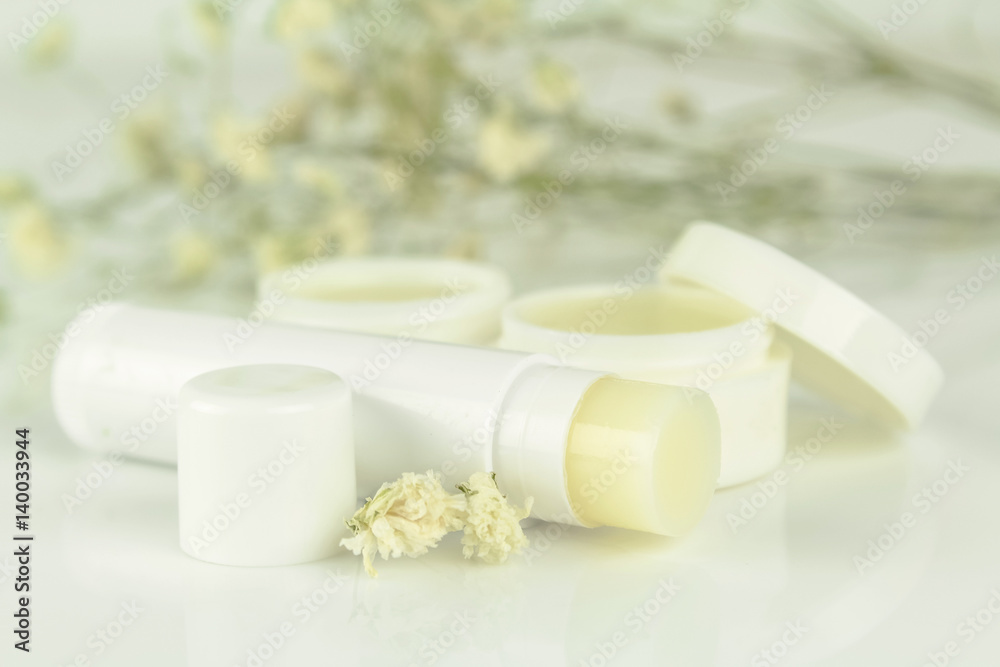 lip balm stick isolated on white background Stock Photo | Adobe Stock