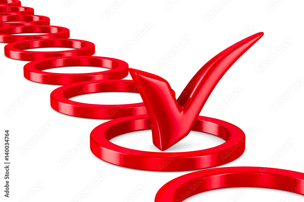 big positive symbol on white background. Isolated 3D image Stock ...