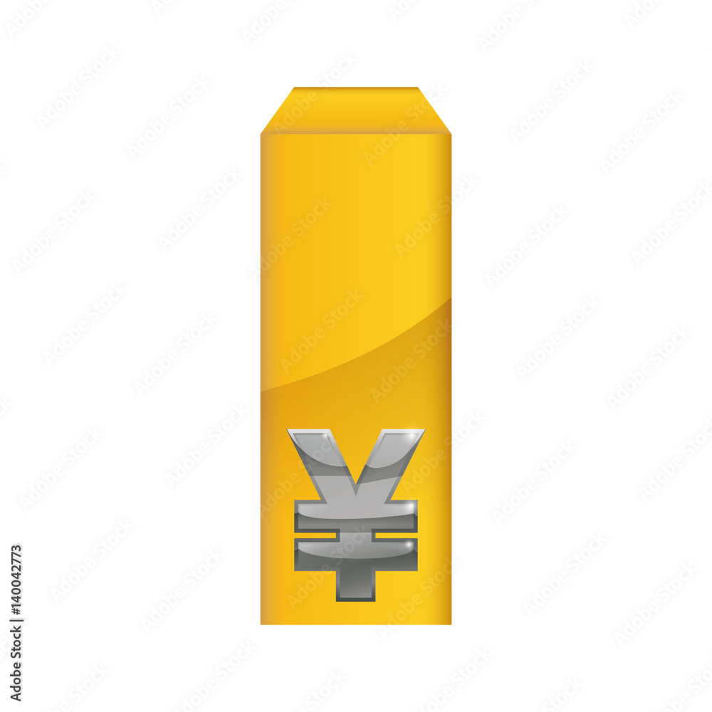 Yuan Money currency icon vector illustration graphic design Stock ...