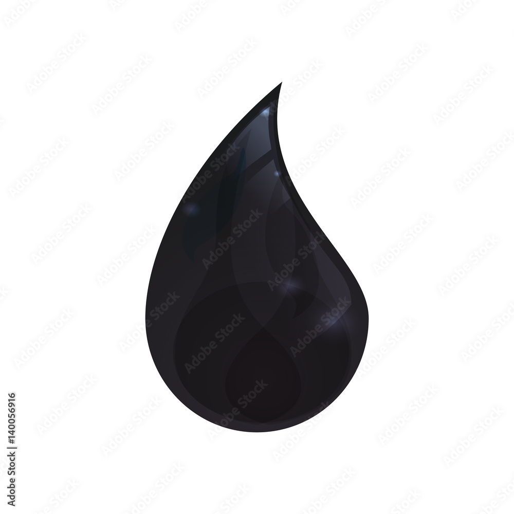 Oil Drop Vector