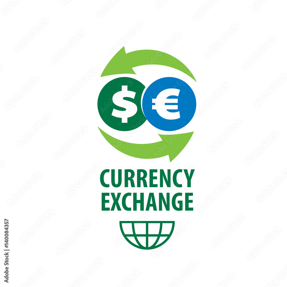 vector logo currency exchange Stock Vector | Adobe Stock