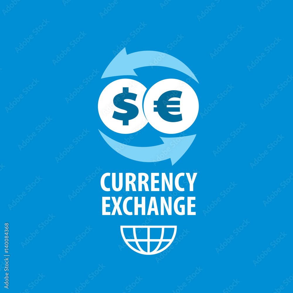 vector logo currency exchange Stock Vector | Adobe Stock