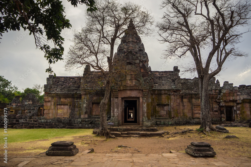 Phanom Rung castle historical park,Ancient temple, a Khmer temple ...