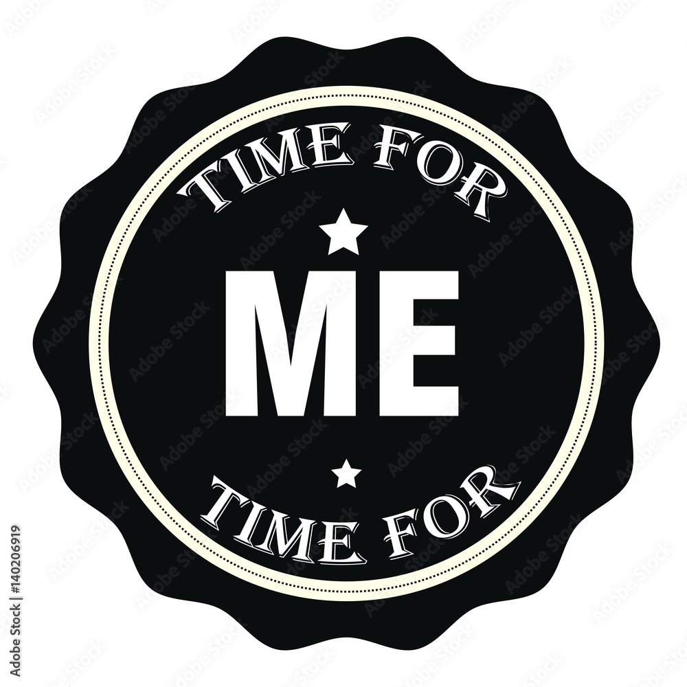Time For Me Stamp.Sign.Seal.Logo Stock Vector | Adobe Stock