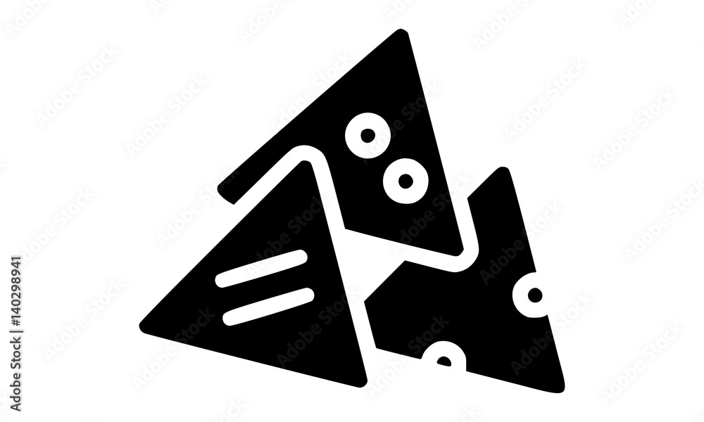 Pictogram - Finger food, Snacks, Appetizer - Object, Icon, Symbol Stock ...