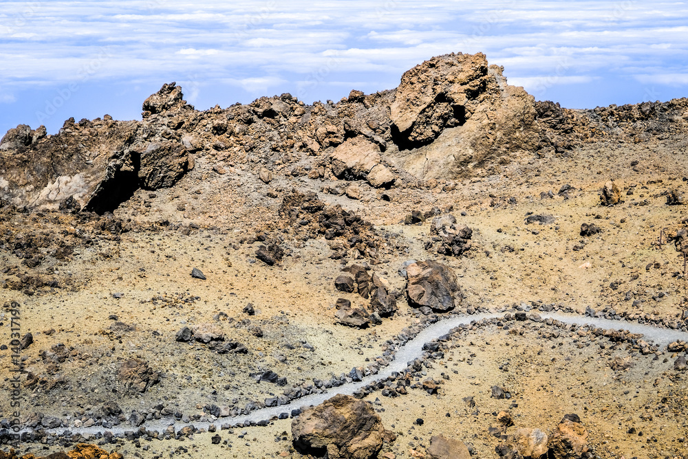 lava path Stock Photo | Adobe Stock