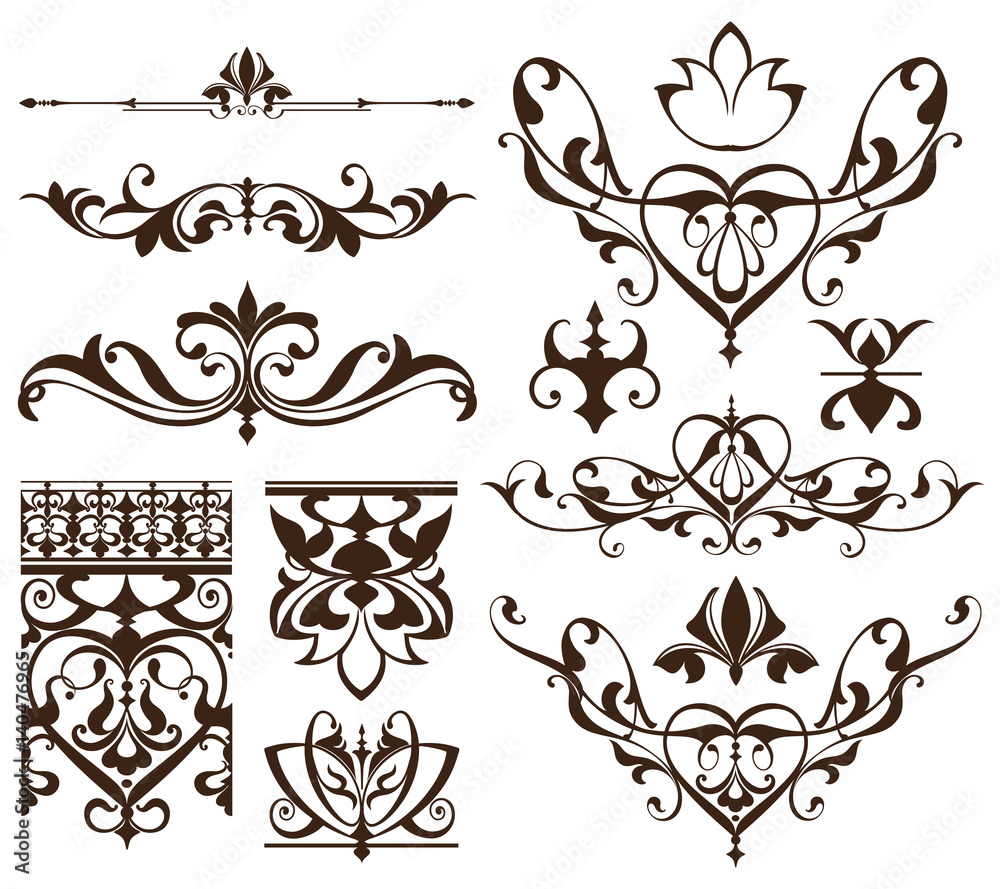 Simple Art Nouveau Designs