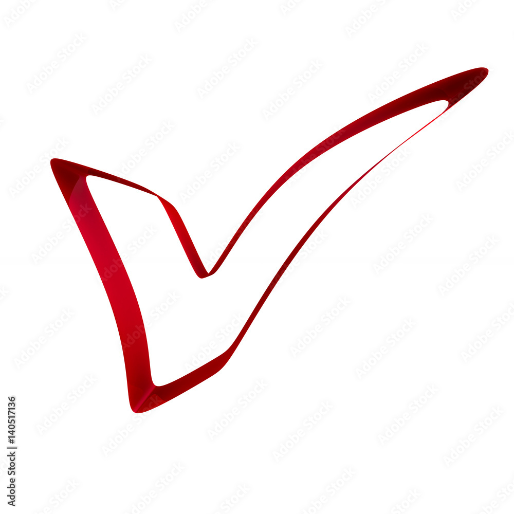 red positive symbol on white background. Isolated 3D image Stock ...