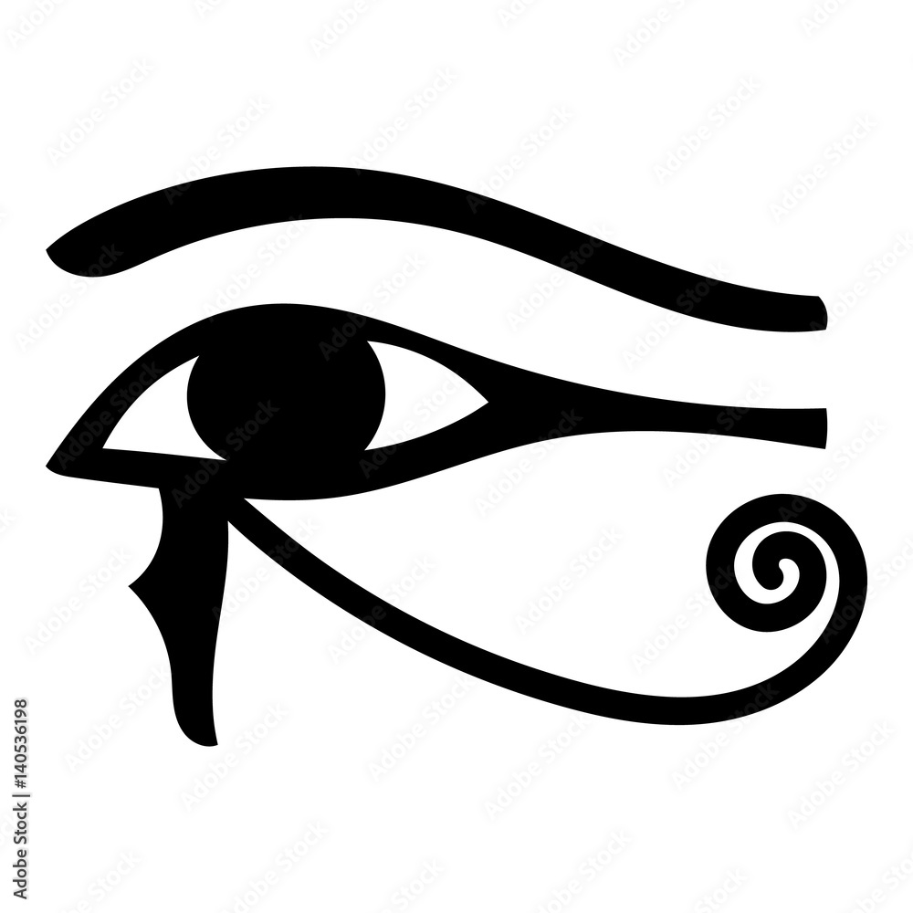 Eye of Horus icon cartoon Stock Vector | Adobe Stock