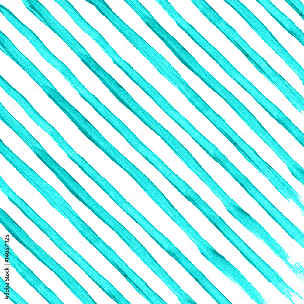 Turquoise Striped Background