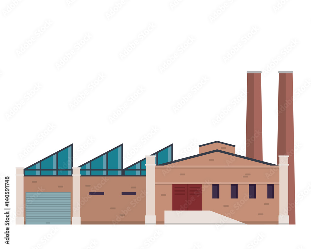 Modern Industrial Factory and Warehouse Logistic Building, Suitable for ...