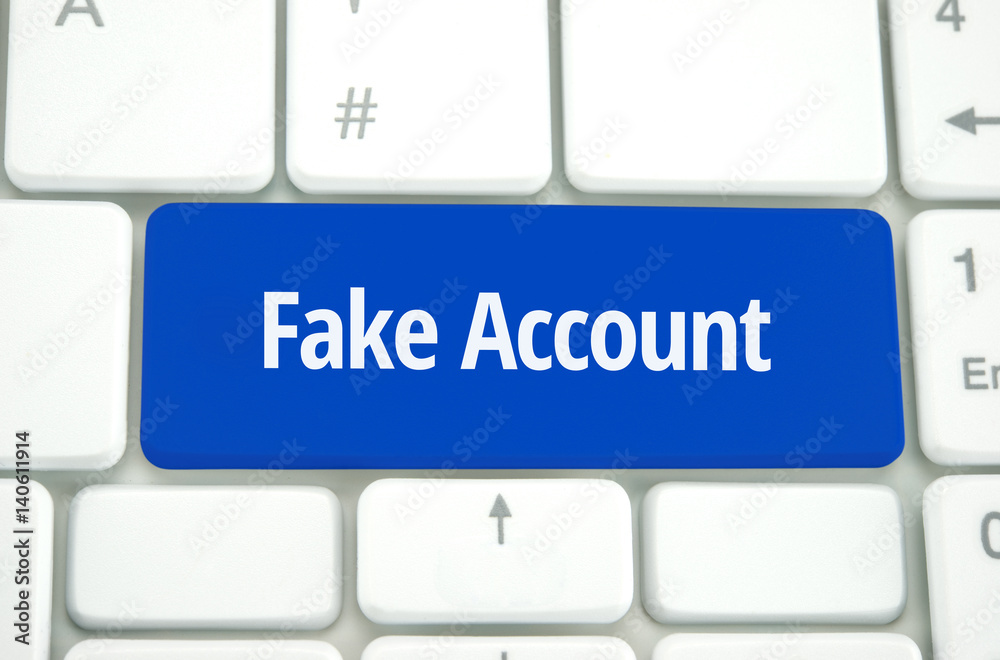 Fake Account Stock-Illustration | Adobe Stock