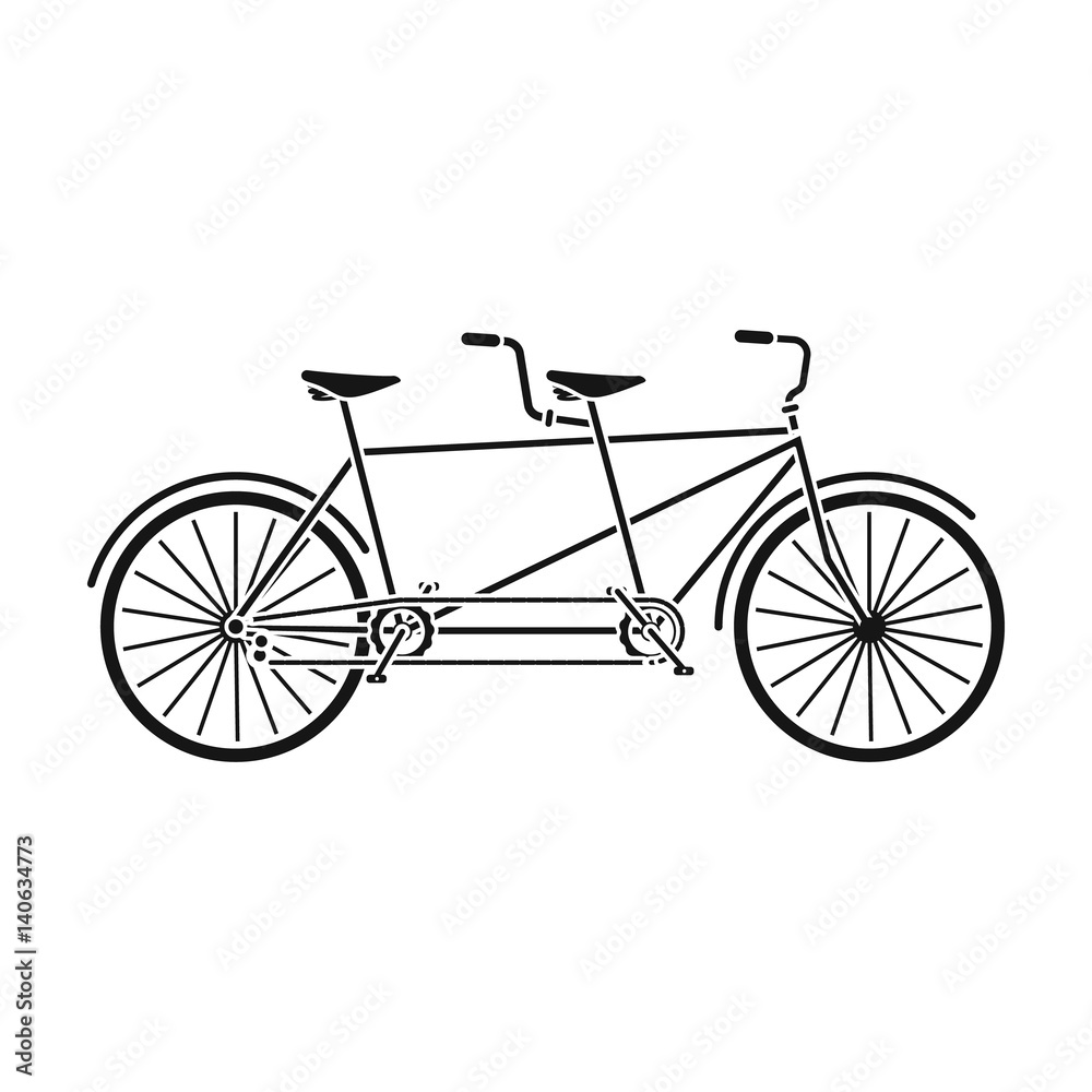Free Clipart Bicycle Built For Two