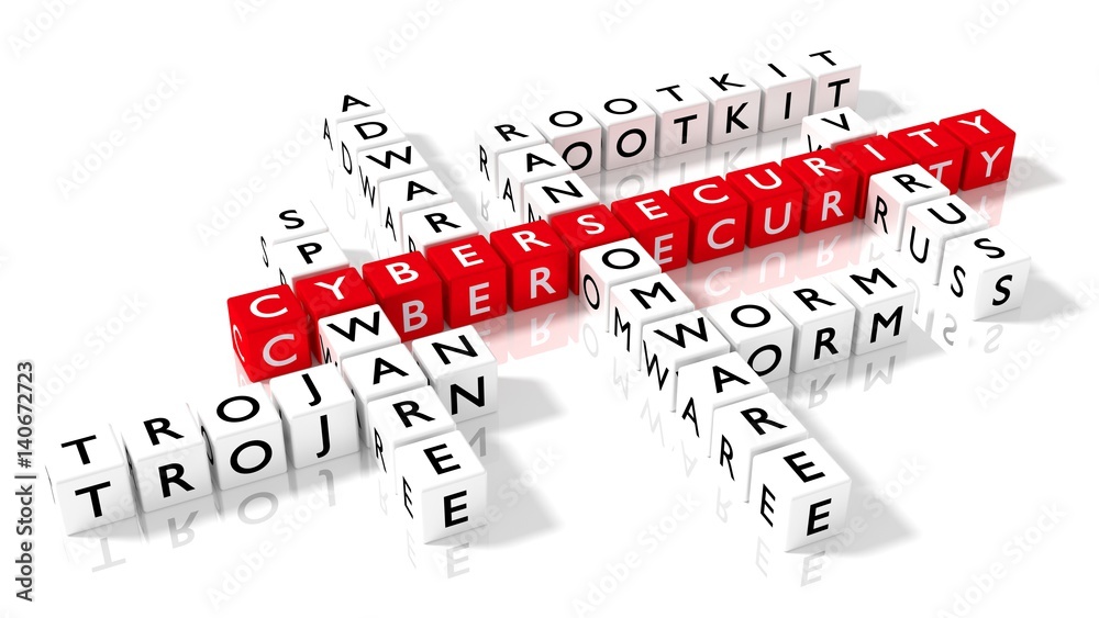 information security crossword puzzle cybersecurity concept Stock ...