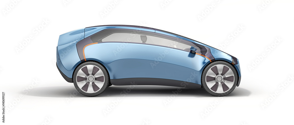 future concept car view side Stock Illustration | Adobe Stock