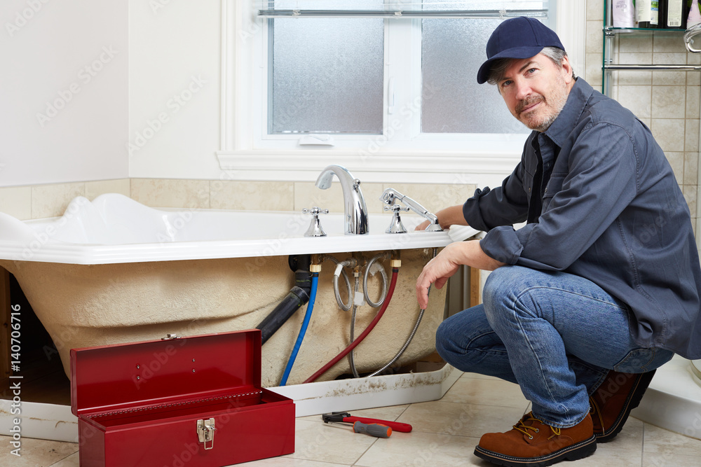 Plumber. Stock Photo | Adobe Stock