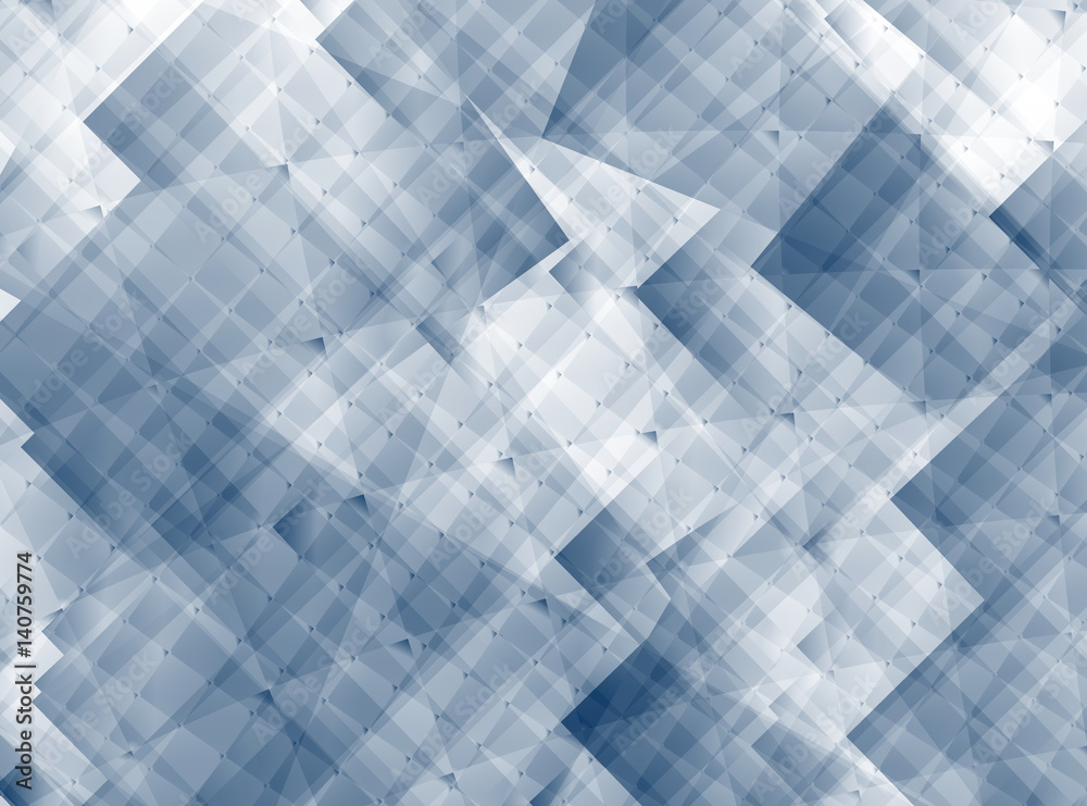 Grey abstract background with squares and a random texture. For ...