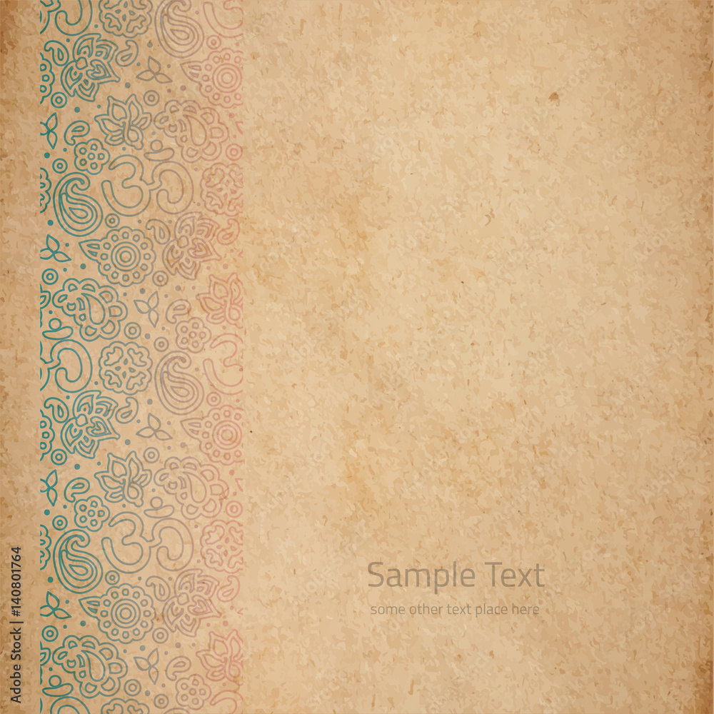 Vintage Old Paper Texture Stock Vector | Adobe Stock