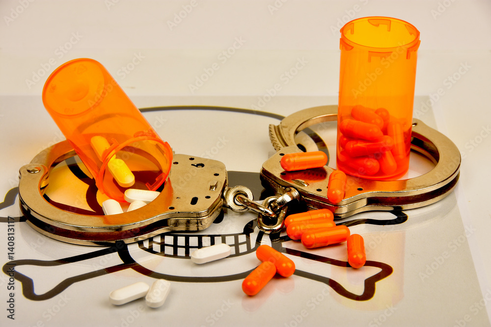 Signs and symbols of opioid abuse. Stock Photo | Adobe Stock