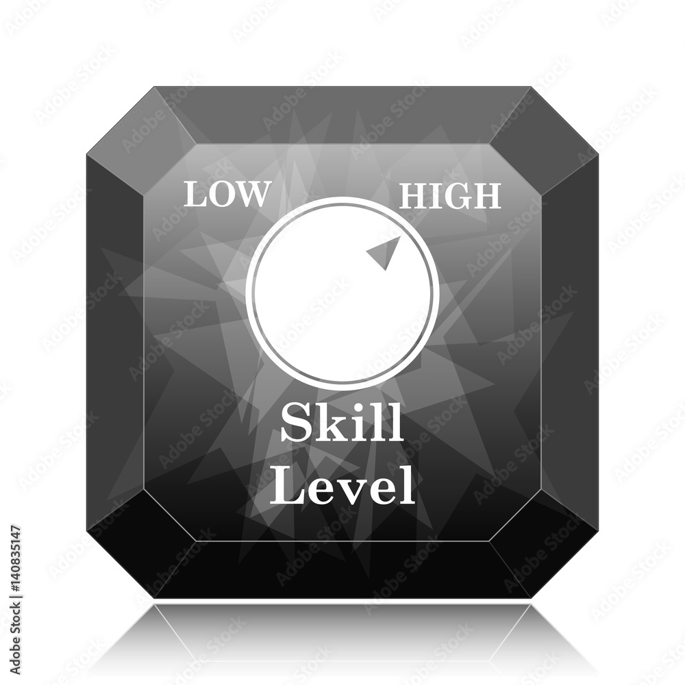 Skill level icon Stock Illustration | Adobe Stock
