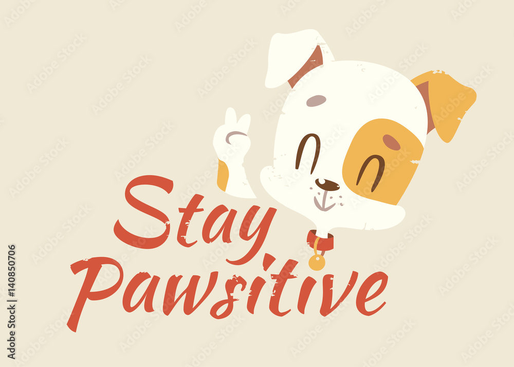 Stay Dog Clipart