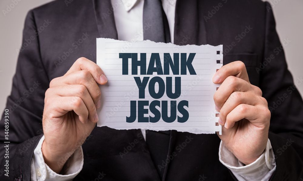 Thank You Jesus Stock Photo | Adobe Stock
