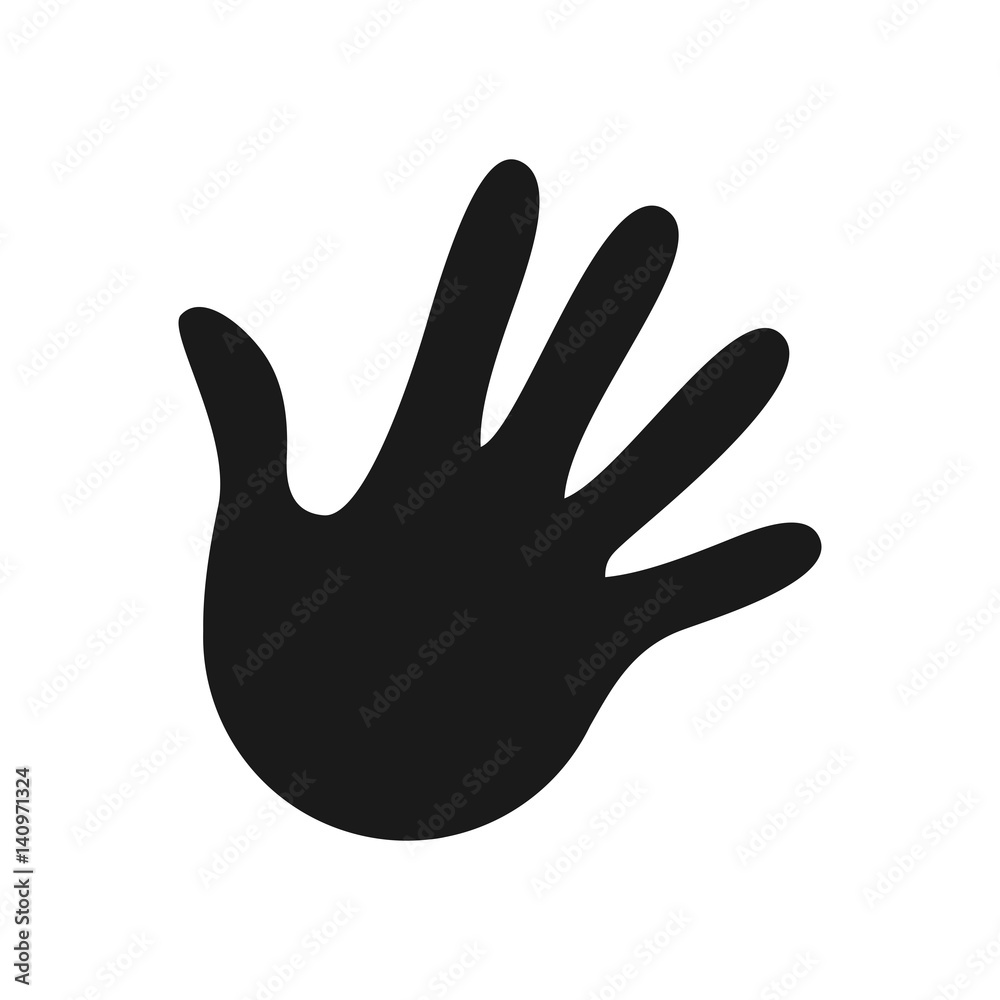 hand logo vector. Stock Vector | Adobe Stock