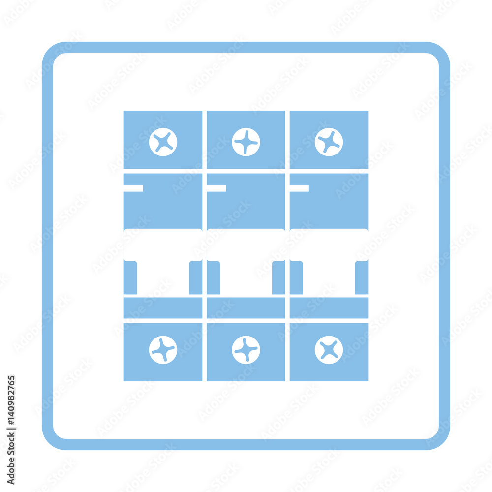 Circuit breaker icon Stock Vector | Adobe Stock